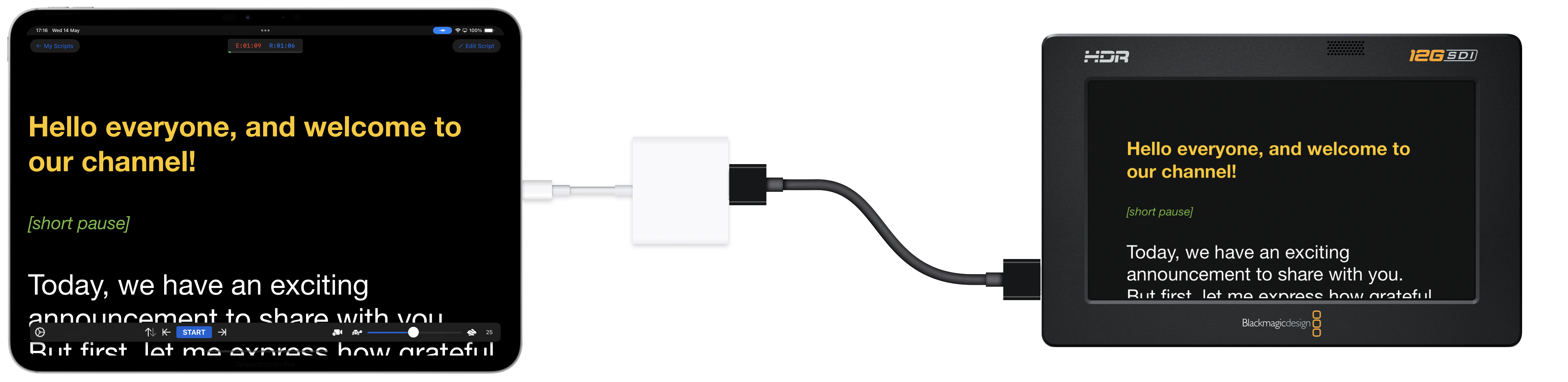 Teleprompter Pro | Best Teleprompter App for iOS and Mac 2025